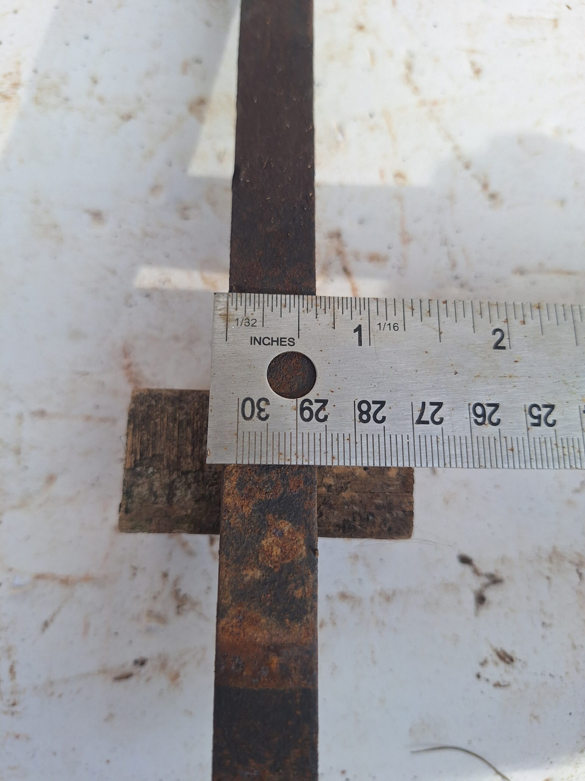 Part no MT2764 Merry Tiller or Templar Tiller Toolbar Crossbar 15inch ...